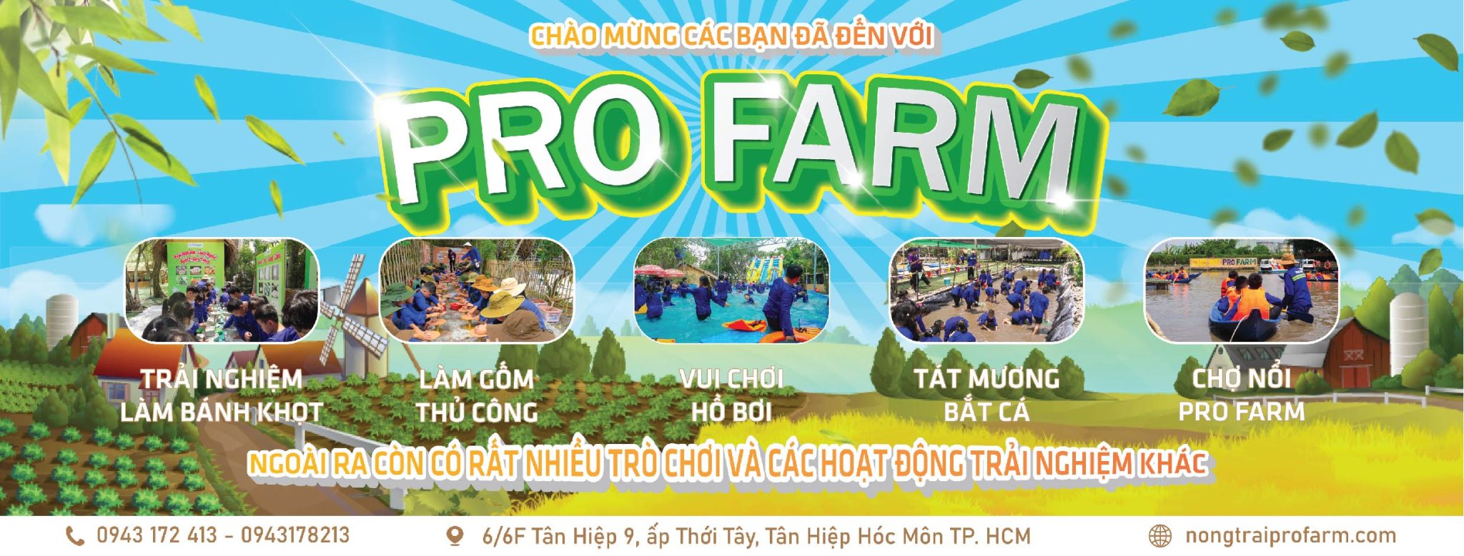 Pro Farm - Nông Trại Pro Hóc Môn HCM